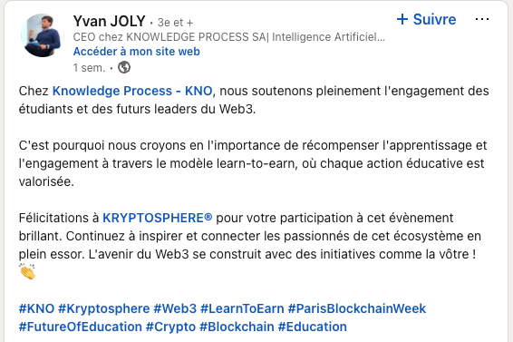 KNO - Knowledge Process